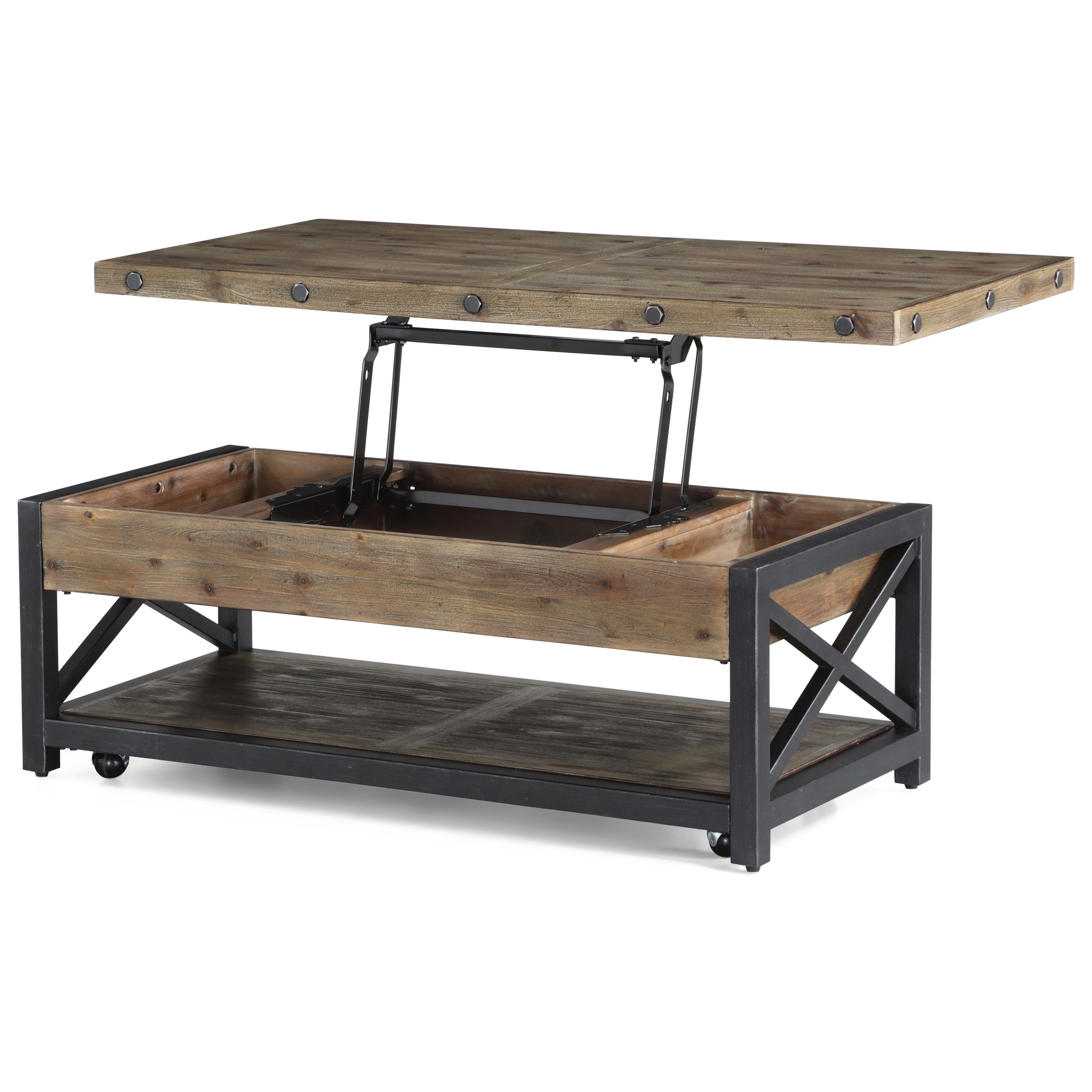 Rect lift top cocktail table store